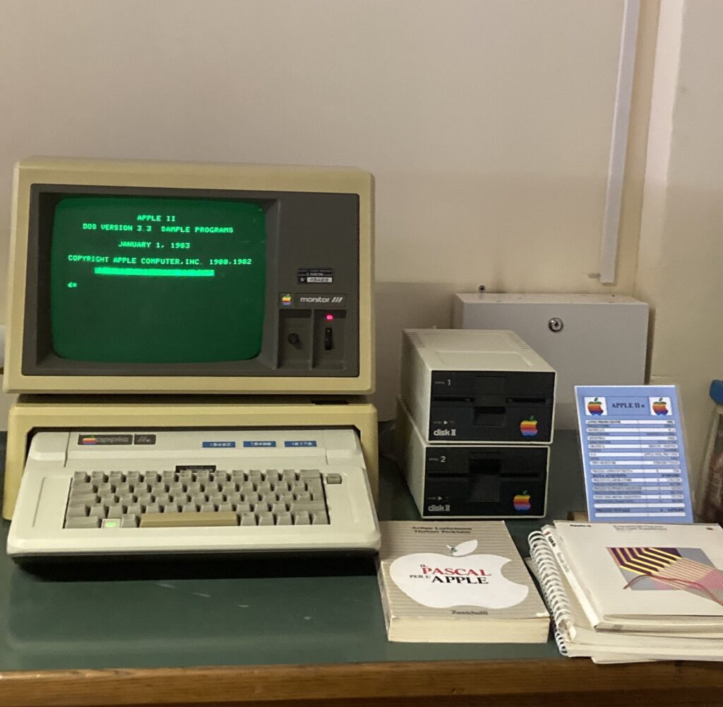 Apple IIe - Museo I.S.I.I.