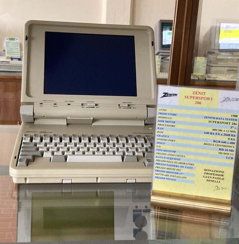 Zenith Supersport286 - Museo I.S.I.I.